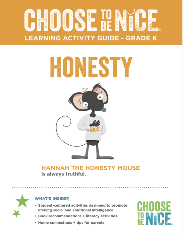 Kindergarten Resources - Choose To Be Nice